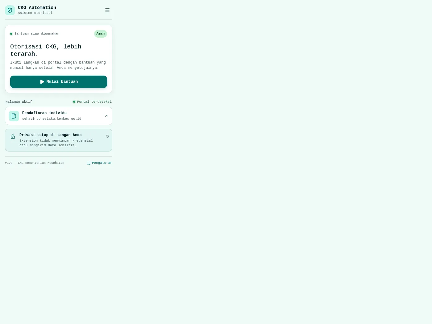 CKG Automation Extension