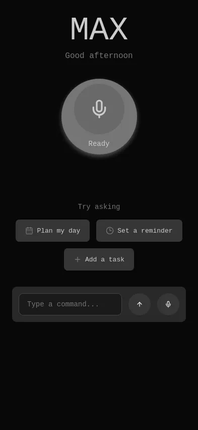 Max Voice Assistant