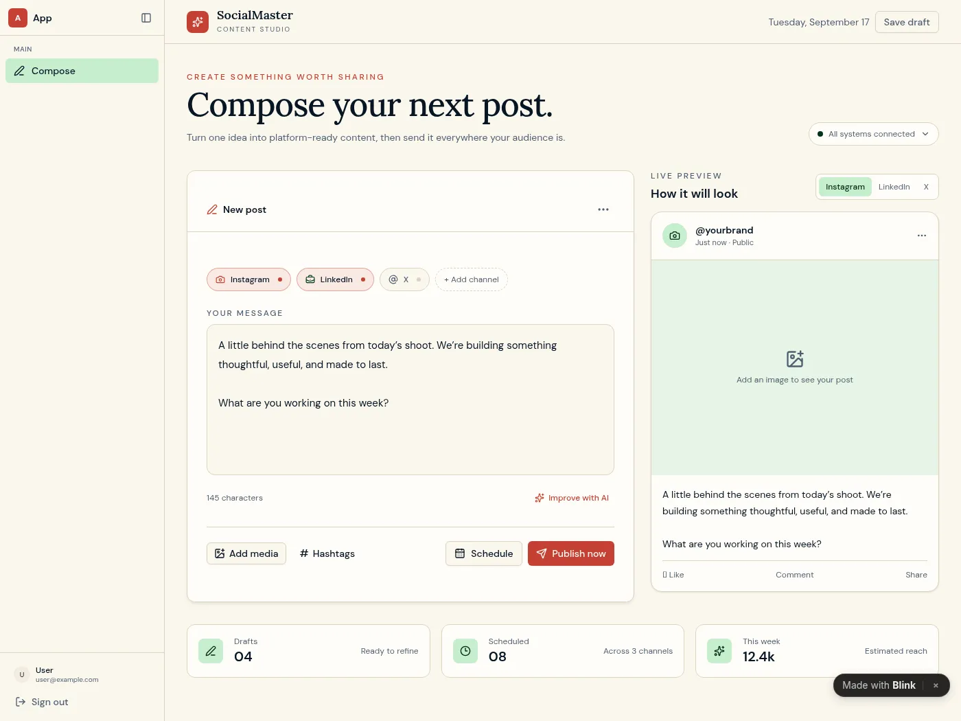 SocialMaster Hub