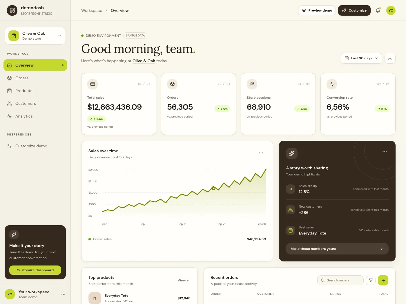 DemoDash Platform