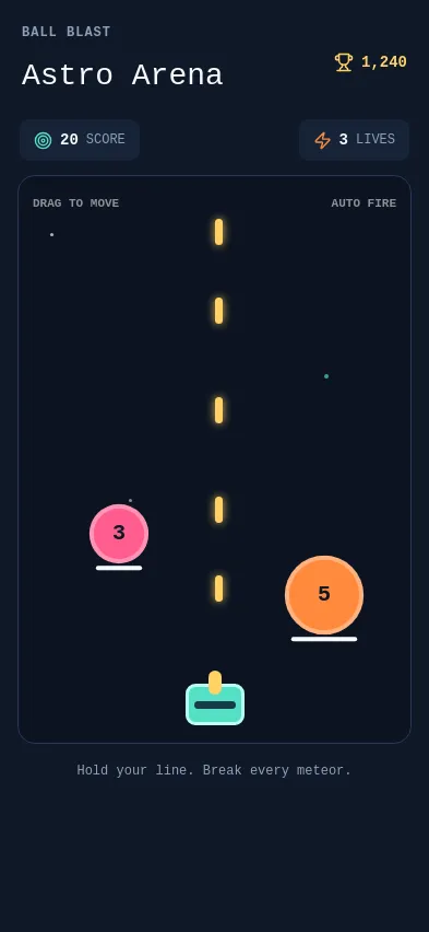 Ball Blast Clone