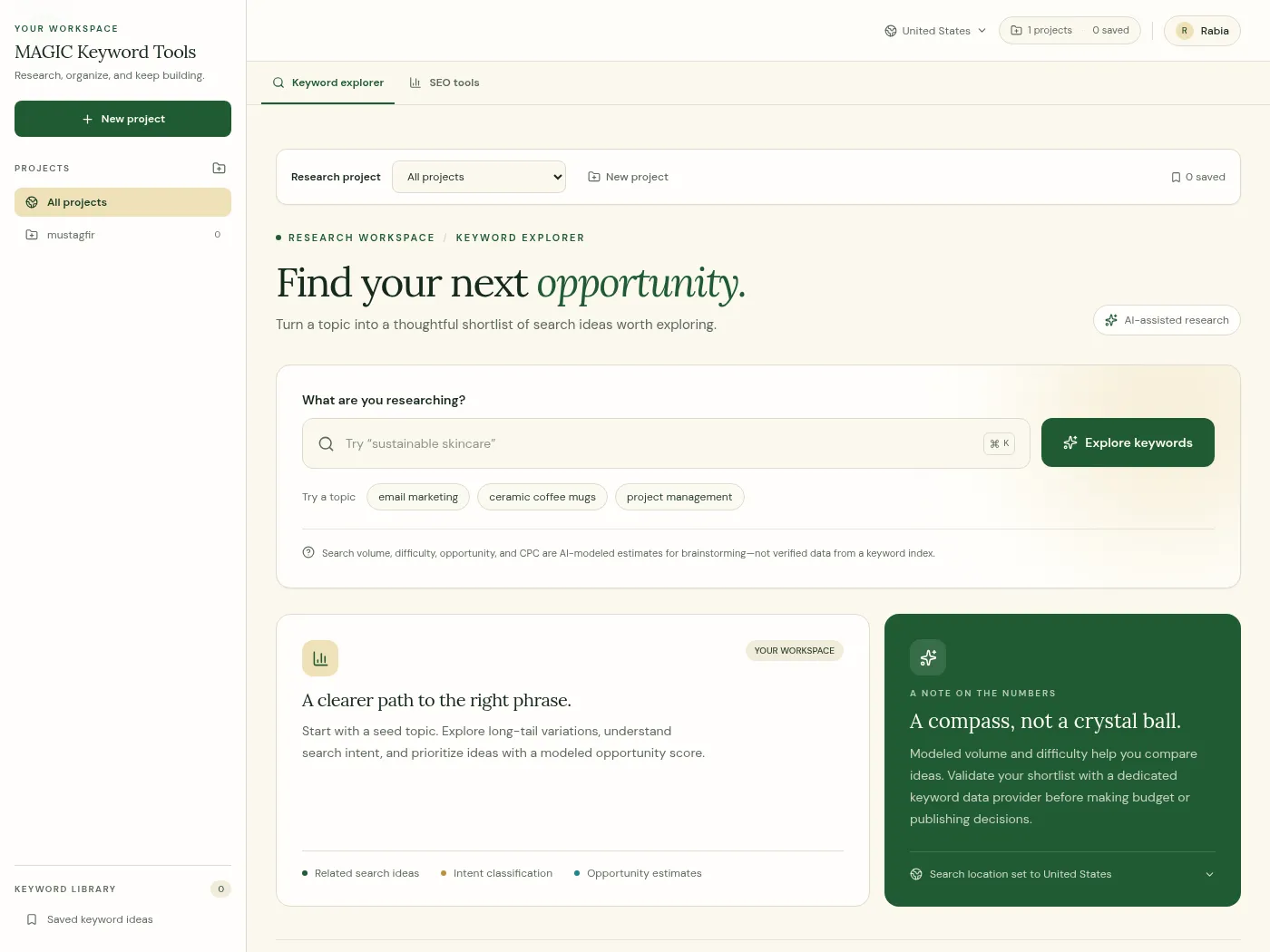 Keyword Insights Pro