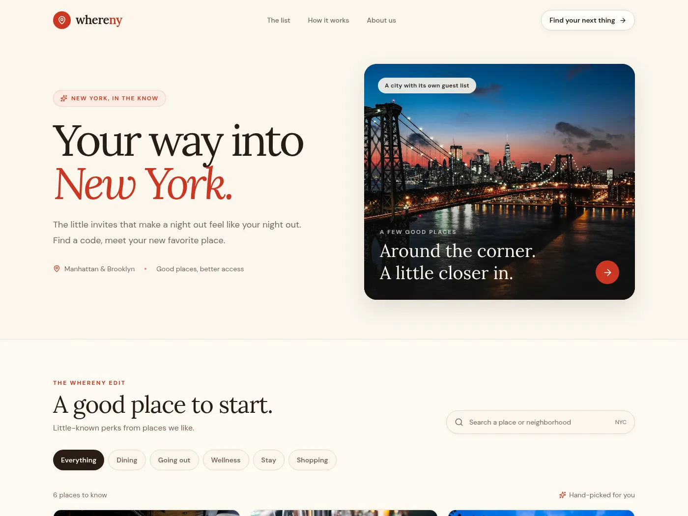 WhereNY Invite Finder