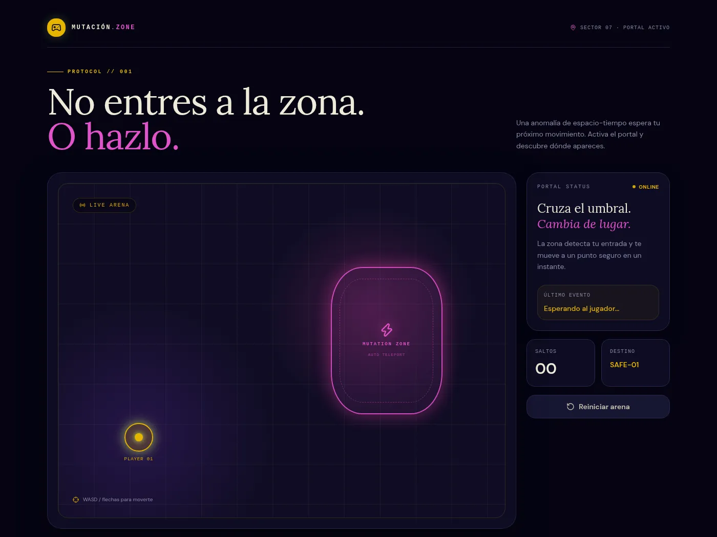Zona Mutación Portal