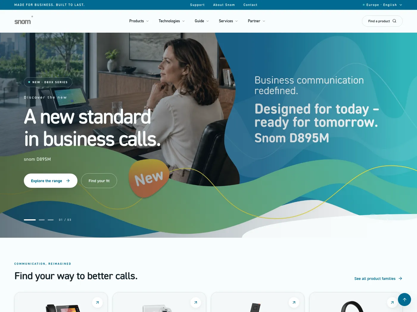 Snom Product Showcase