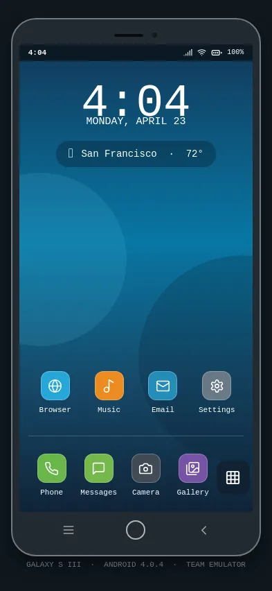 Galaxy S3 Emulator