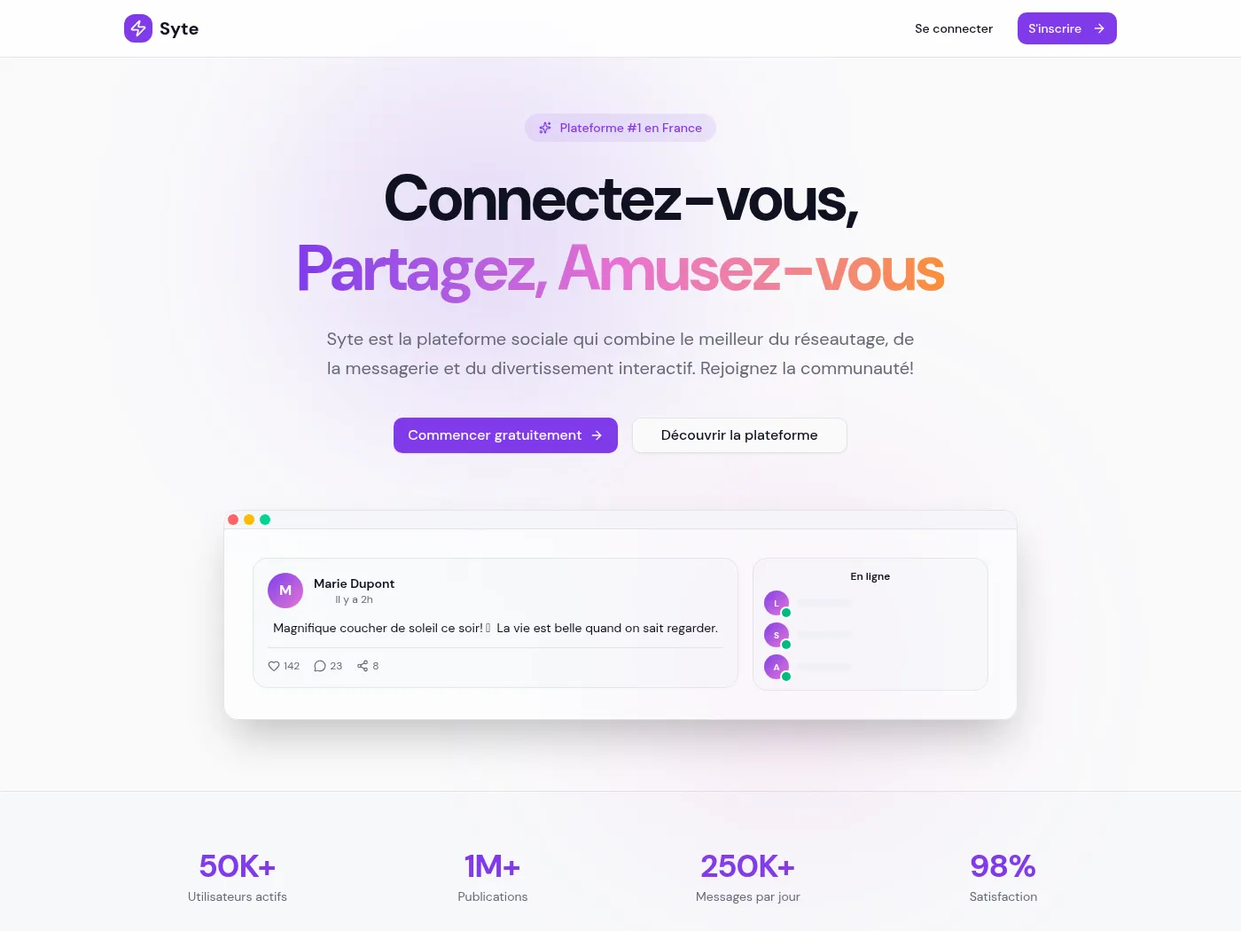 Syte Réseaux & Fun