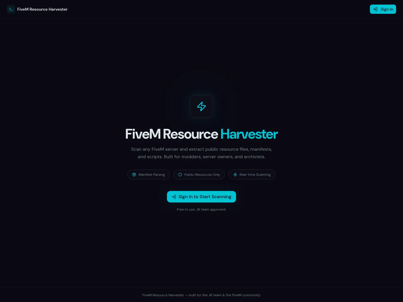 FiveM Resource Harvester