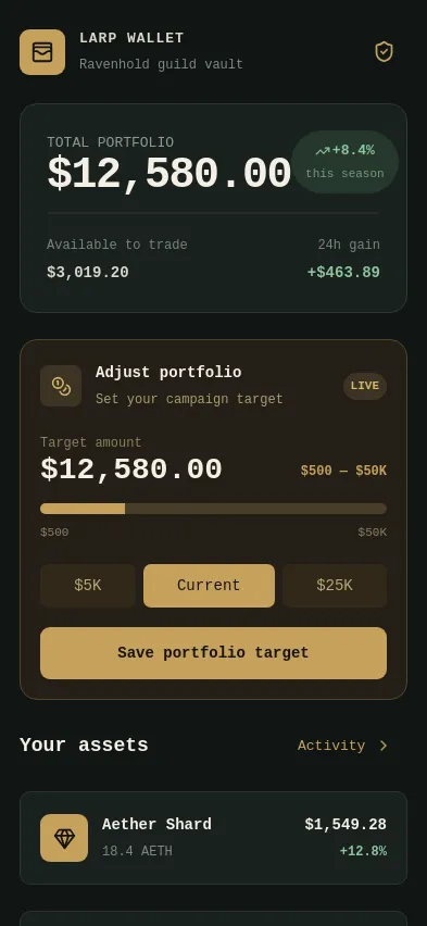 LARP Wallet Pro