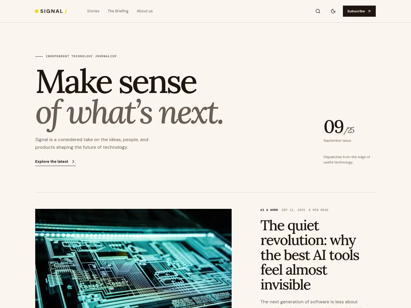 TechBlog XML Theme