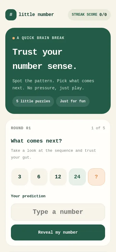 Number Predictor App