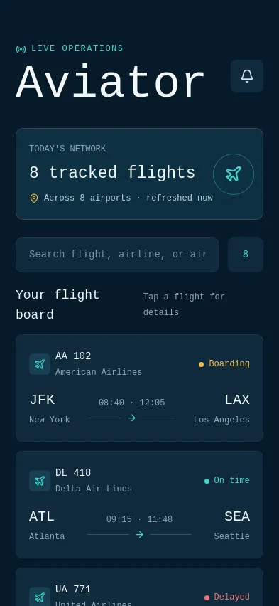 Aviator Tracker