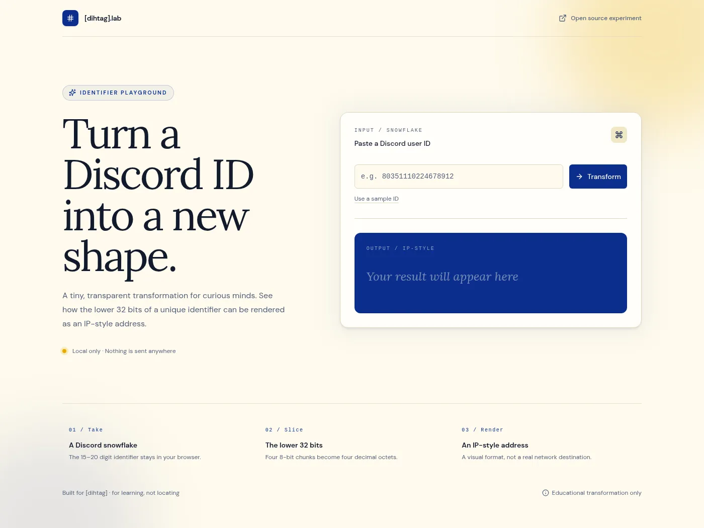 Discord ID Transformer