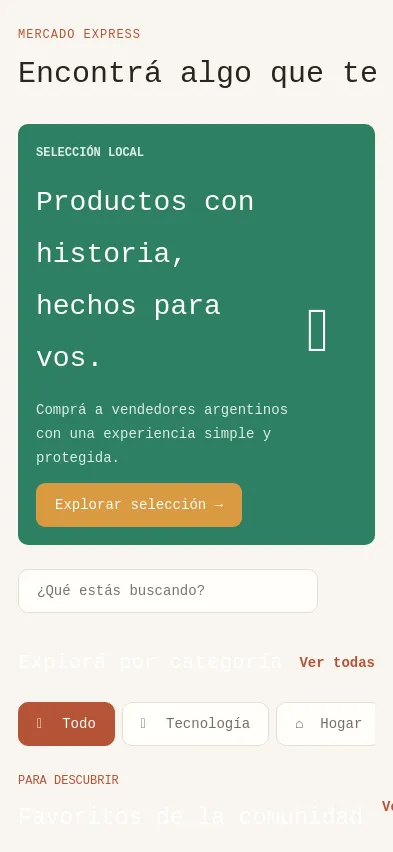 Mercado Express App