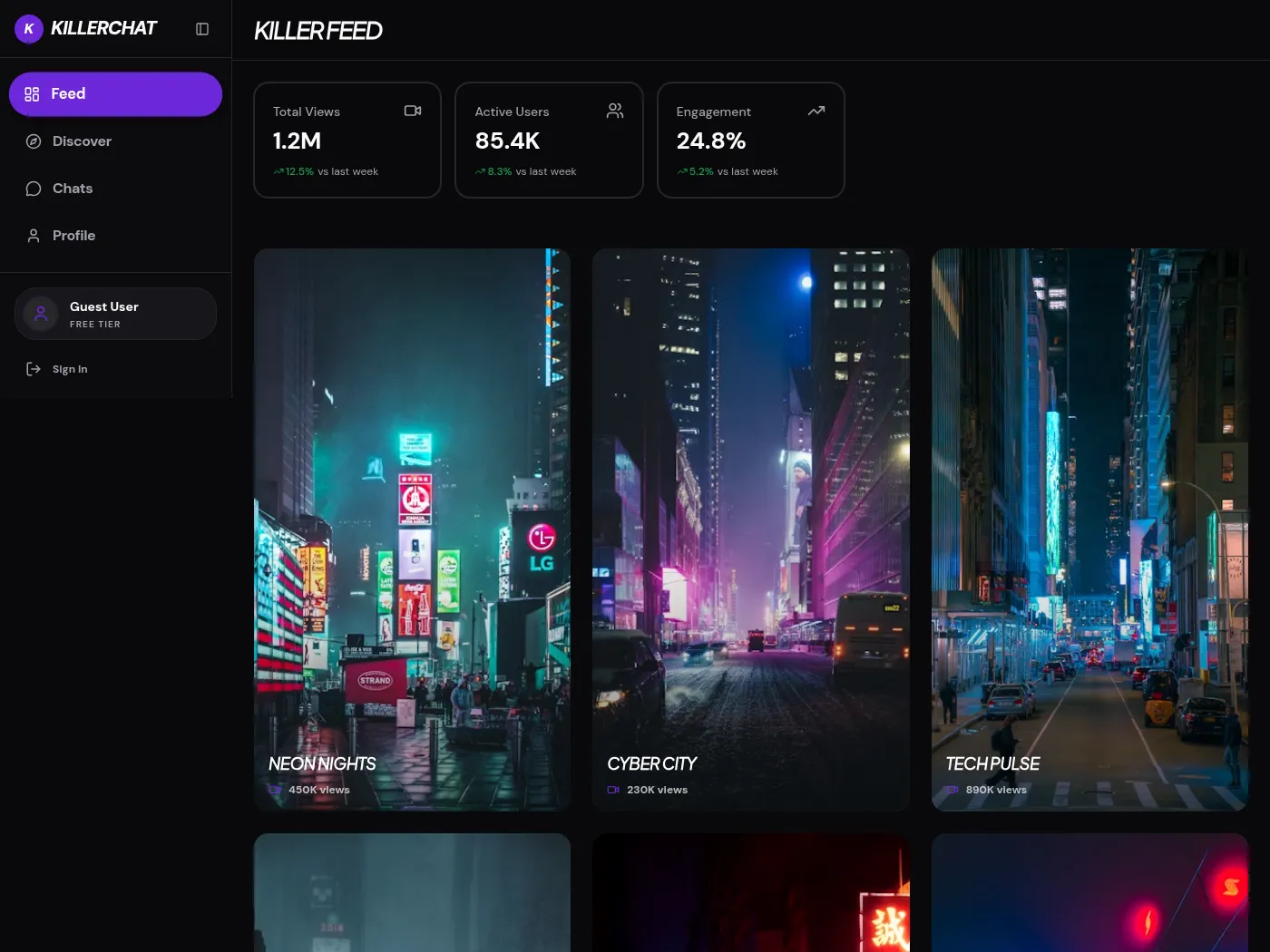 KillerChat Video Hub