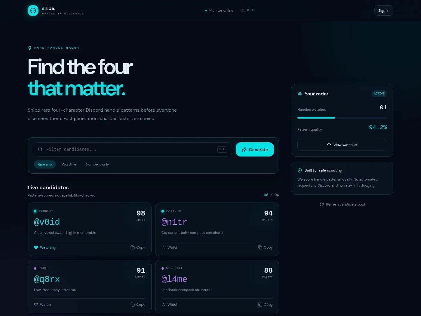 Discord Name Monitor Pro