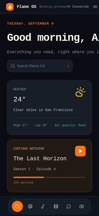 Flame OS