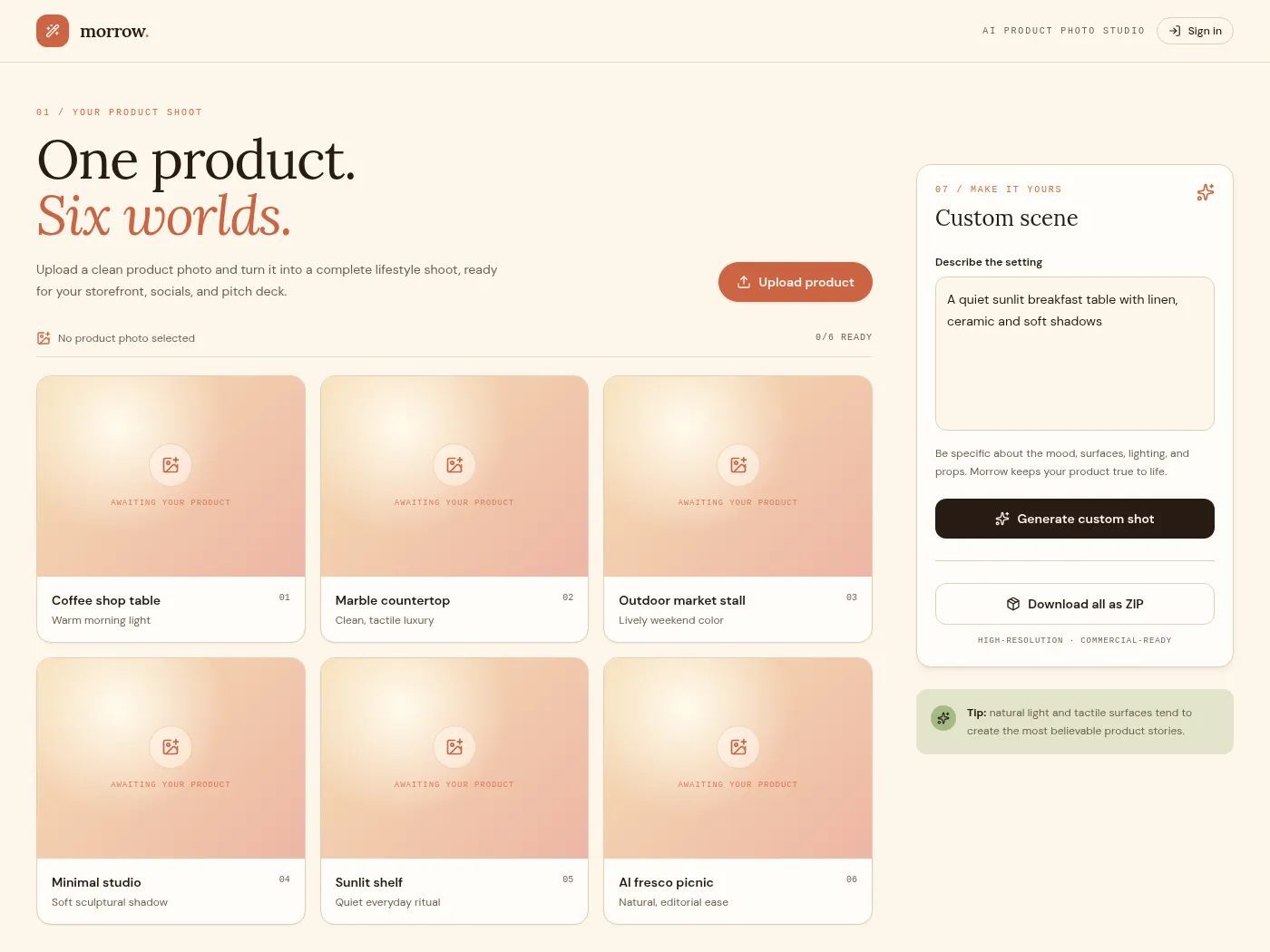 AI Product Photo Studio