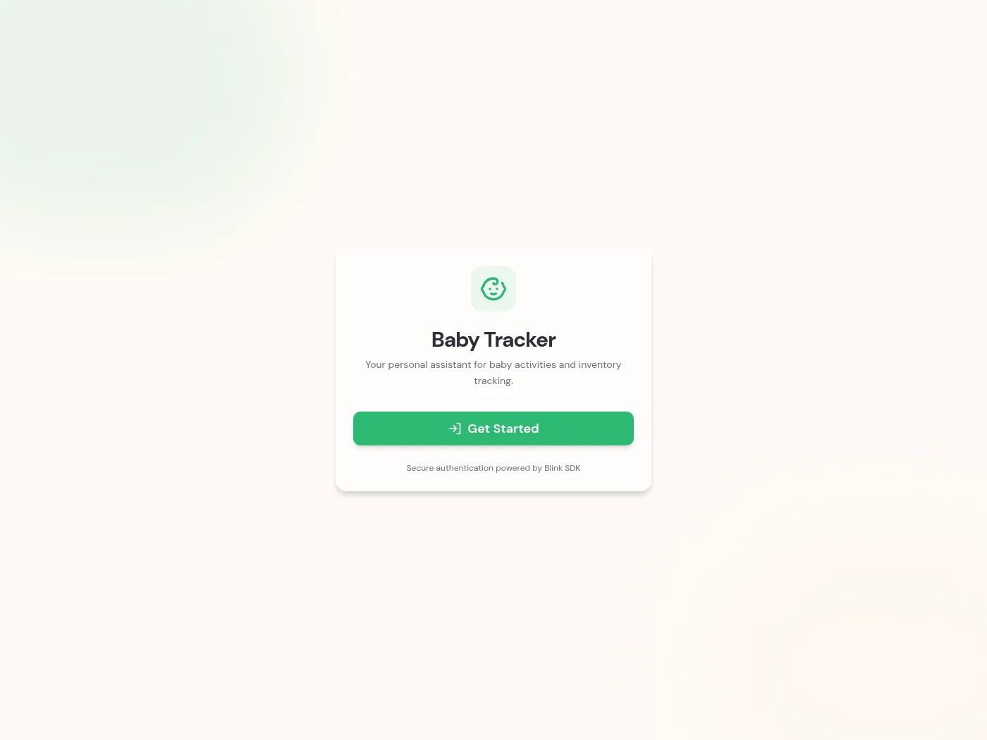 Baby Supply Tracker