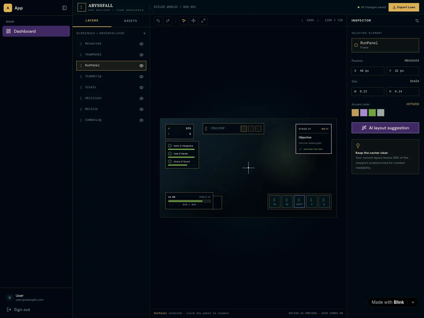 Roblox UI Builder Pro