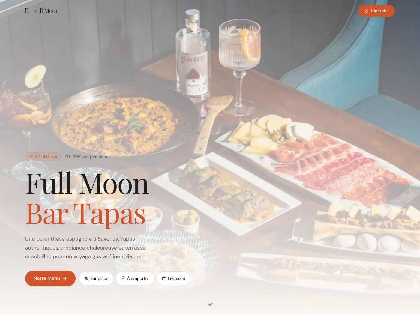 Full Moon Bar Tapas Site