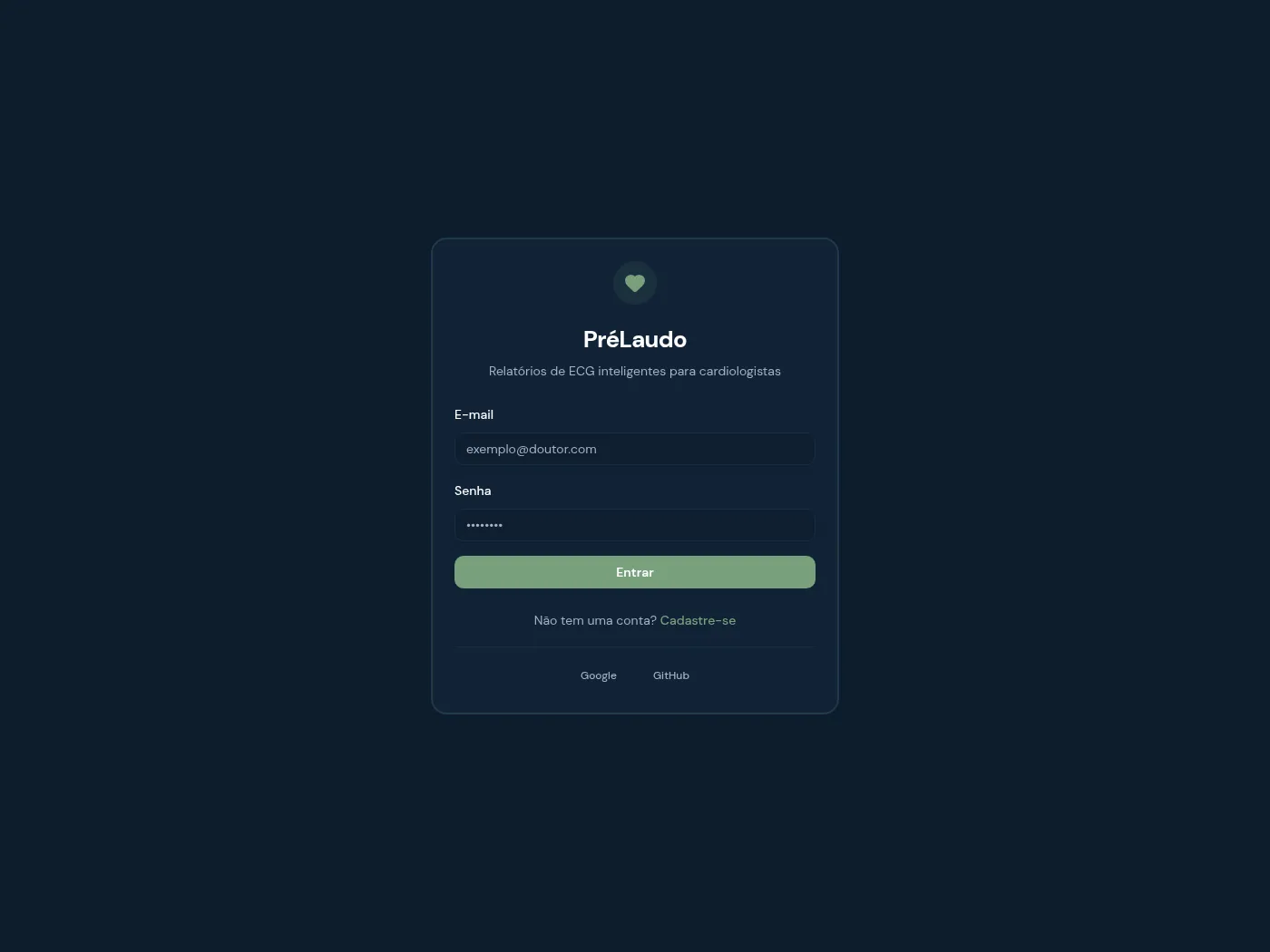PréLaudo ECG AI Reports