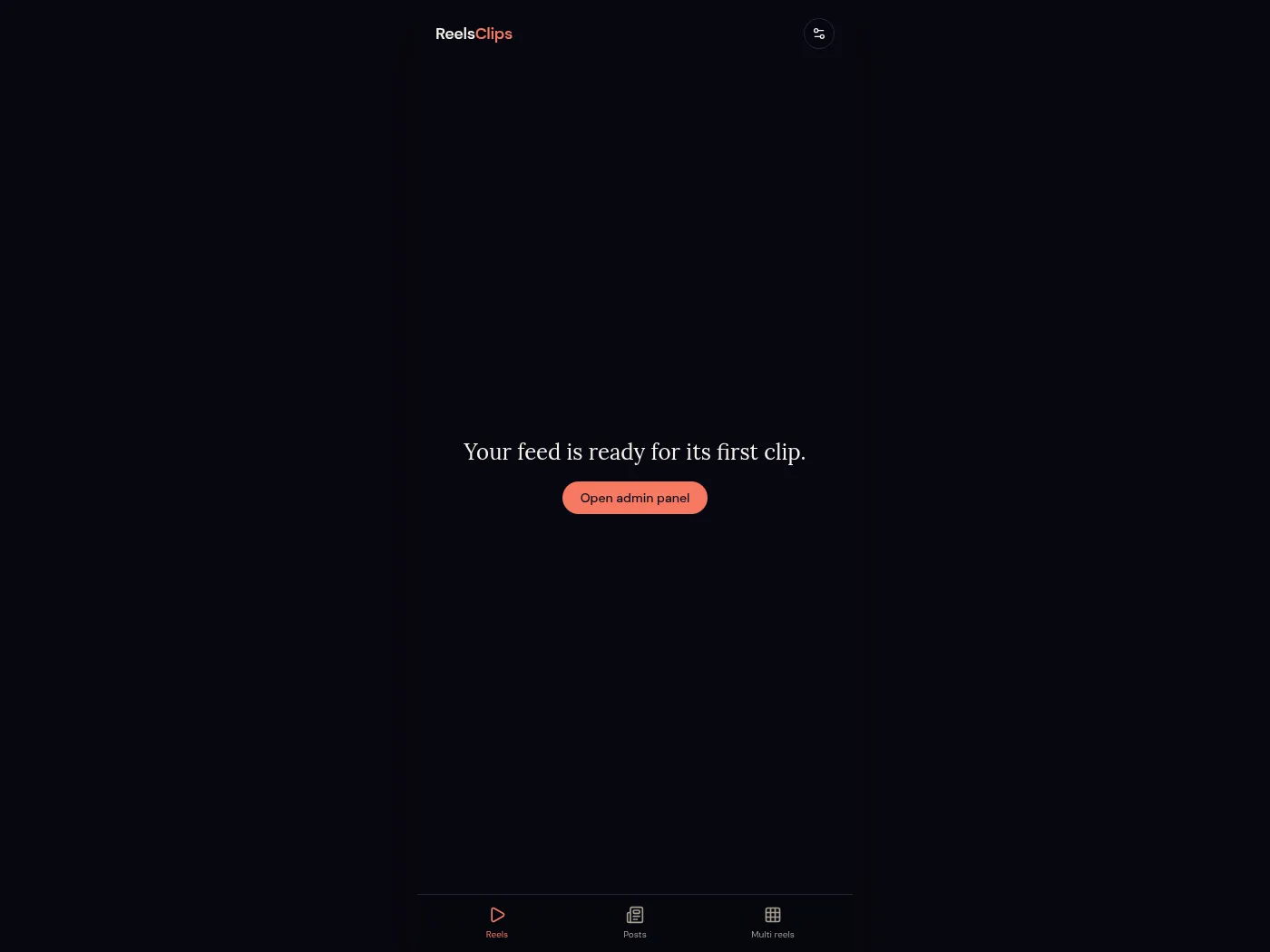 ReelsClips Admin Portal