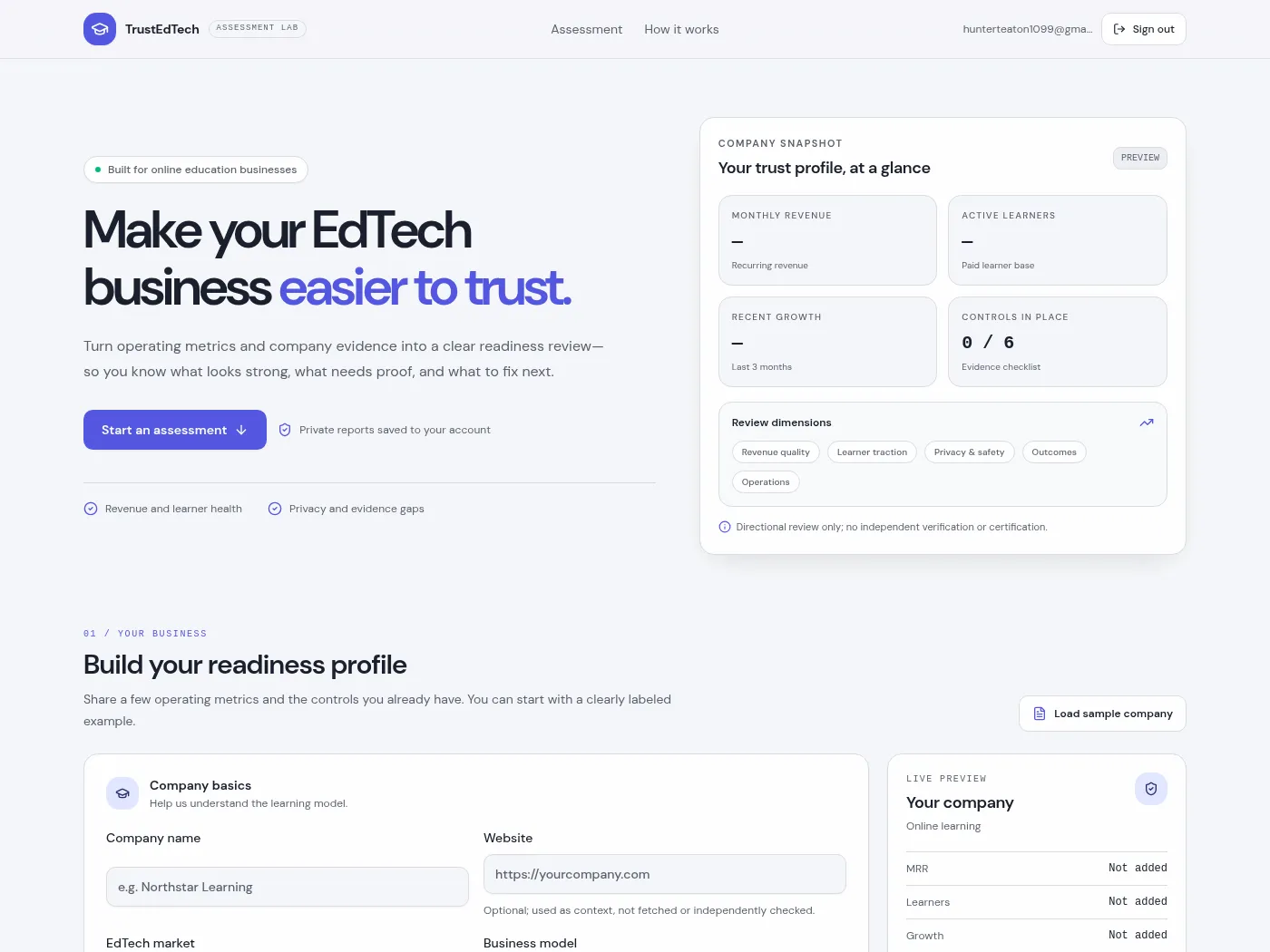 TrustEdTech Builder
