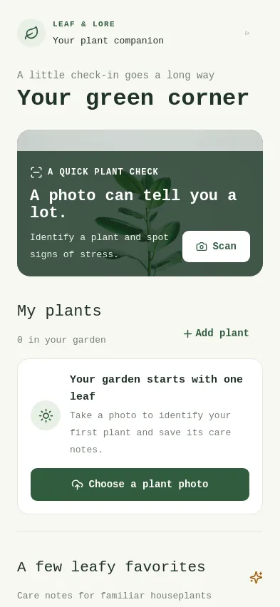 PlantCare AI Scanner