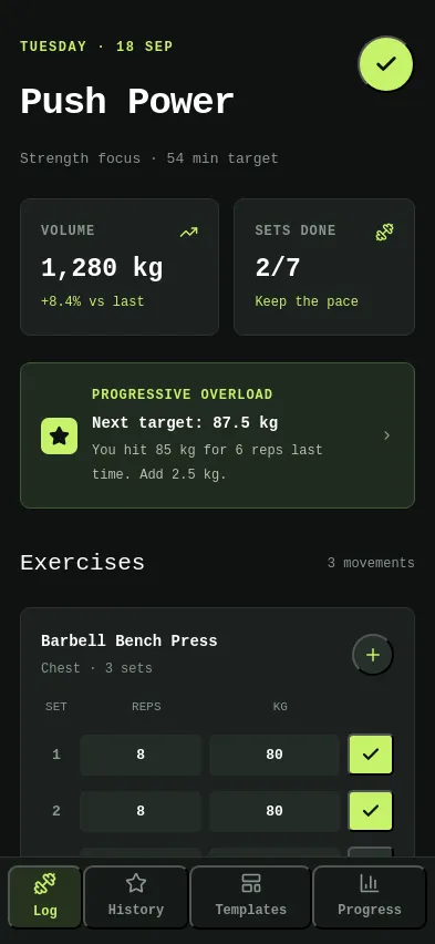 LiftLog Pro