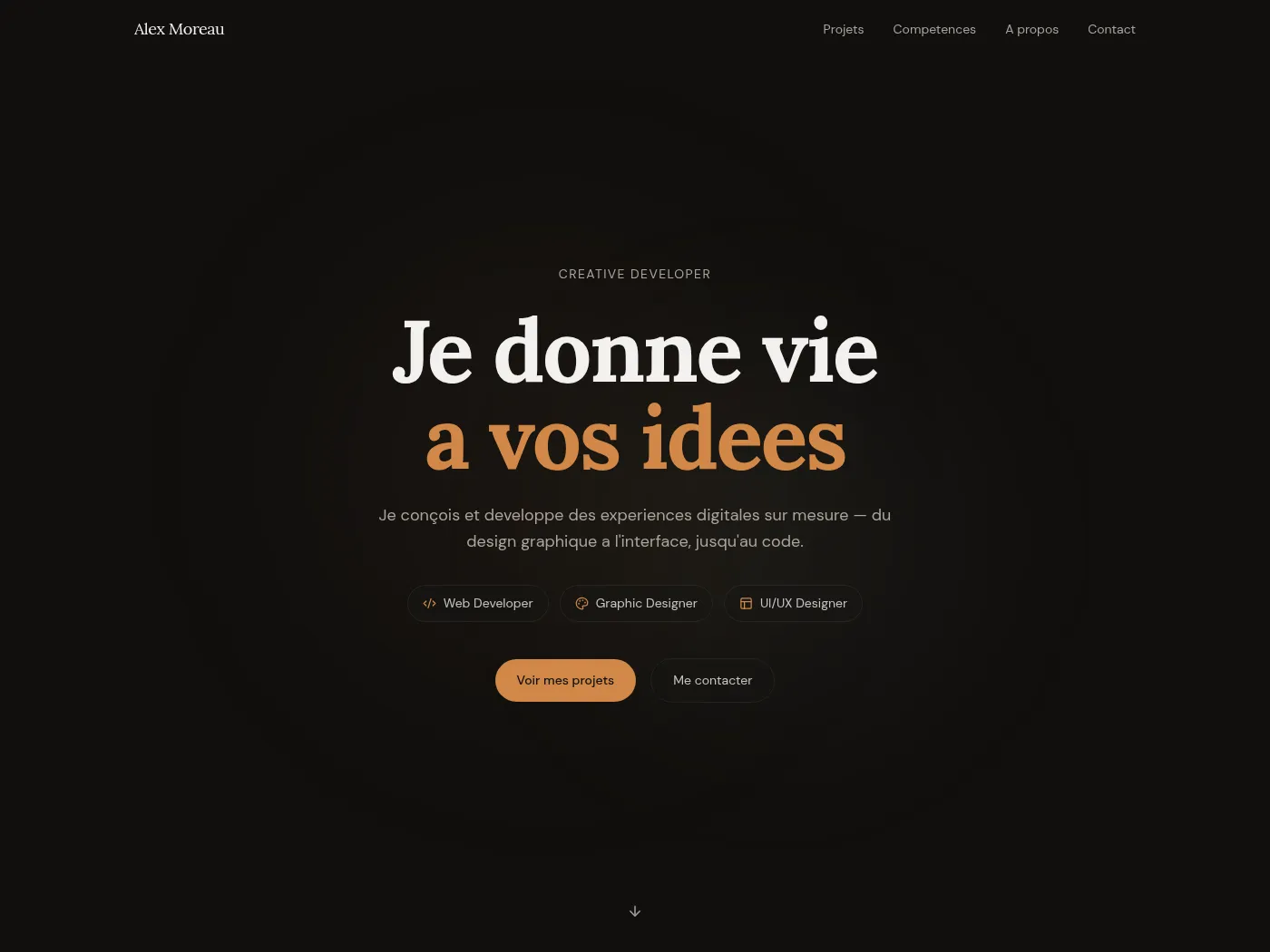 Modern Portfolio Website