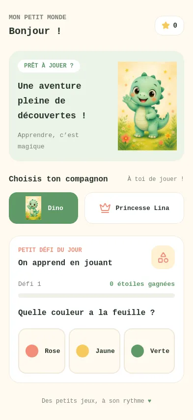 DinoLearn Kids App