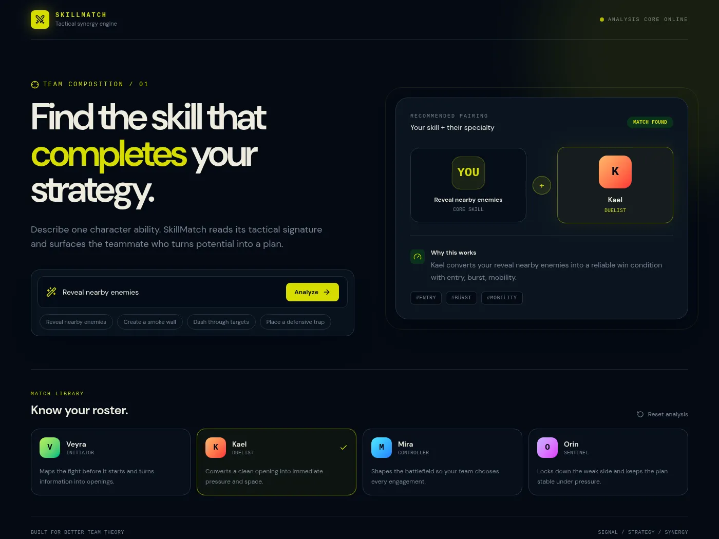 SkillMatch Builder