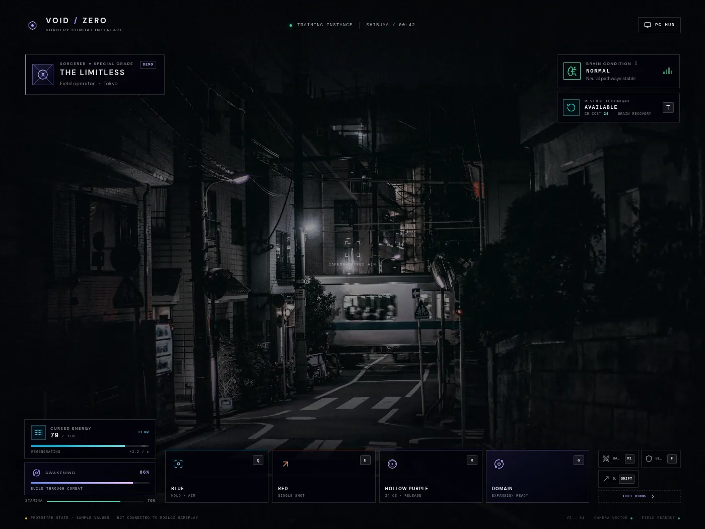 Jujutsu Combat UI Deluxe