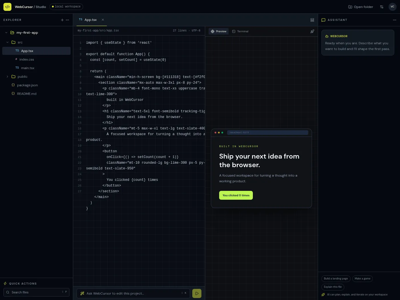 WebCursor Studio