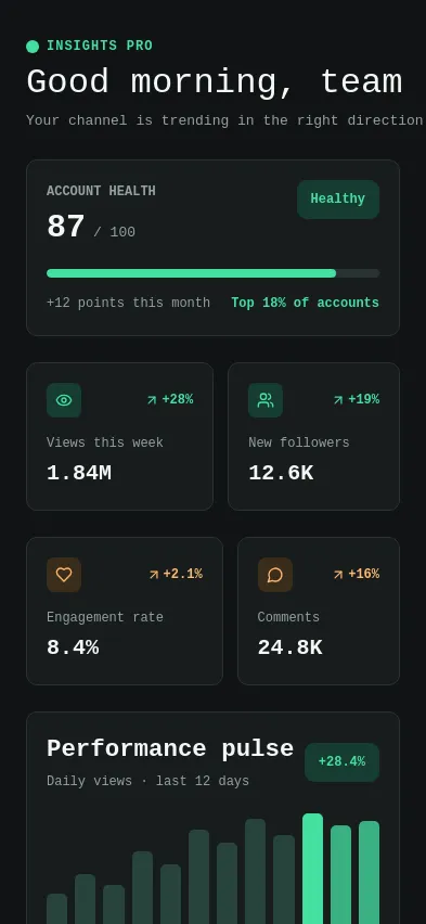 TikTok Insights Pro