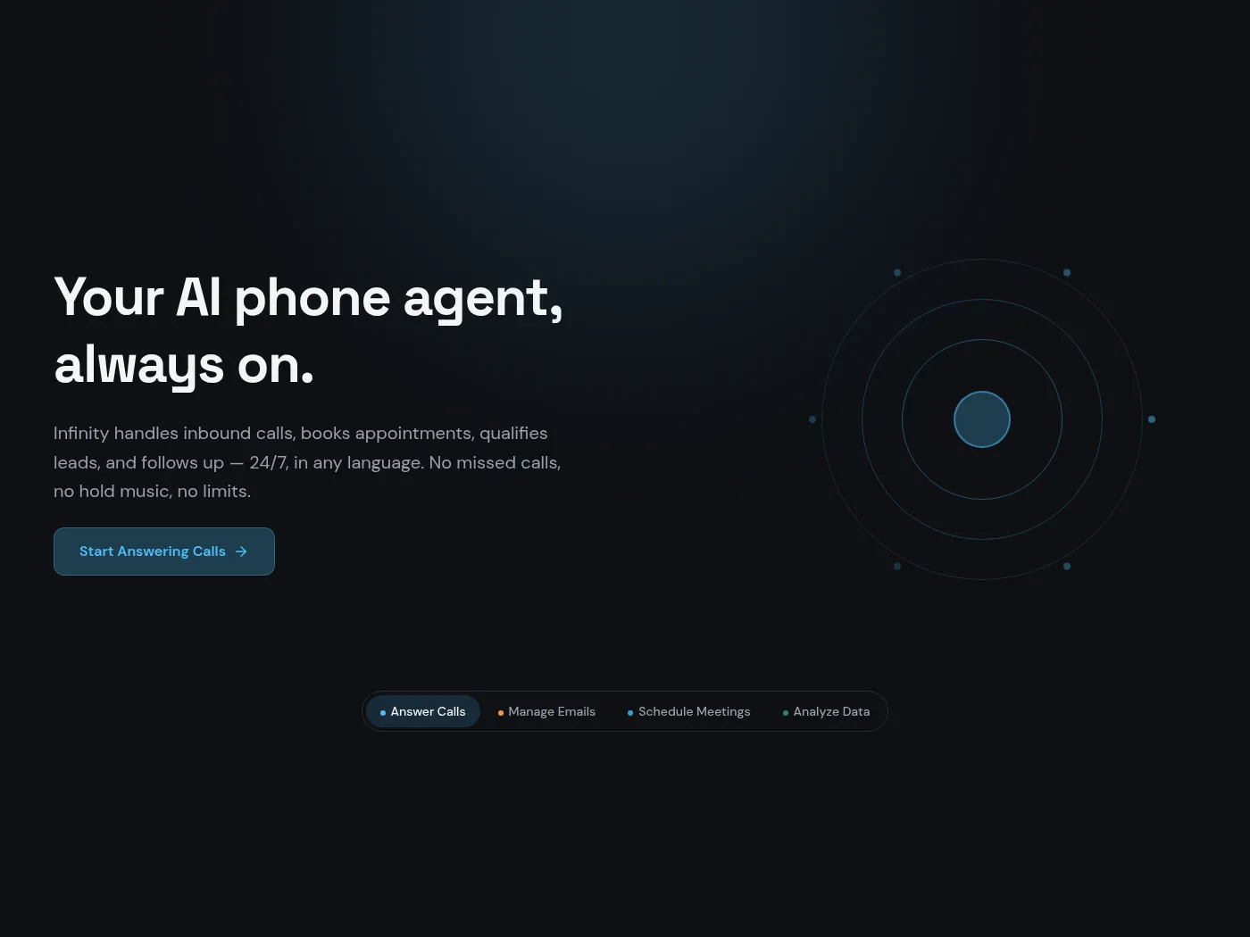 InfinityAI Agent Portal