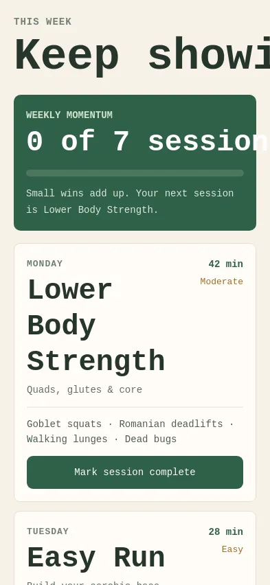 Go Fitness Tracker
