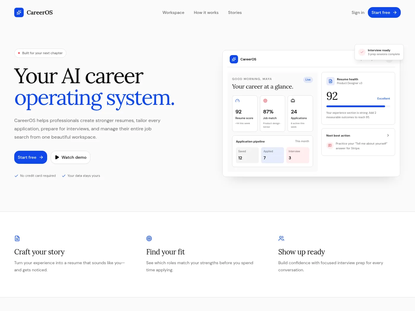 CareerOS Work Suite