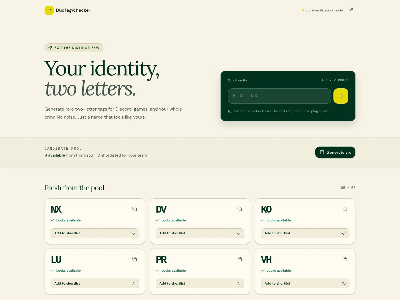 DuoTag Checker