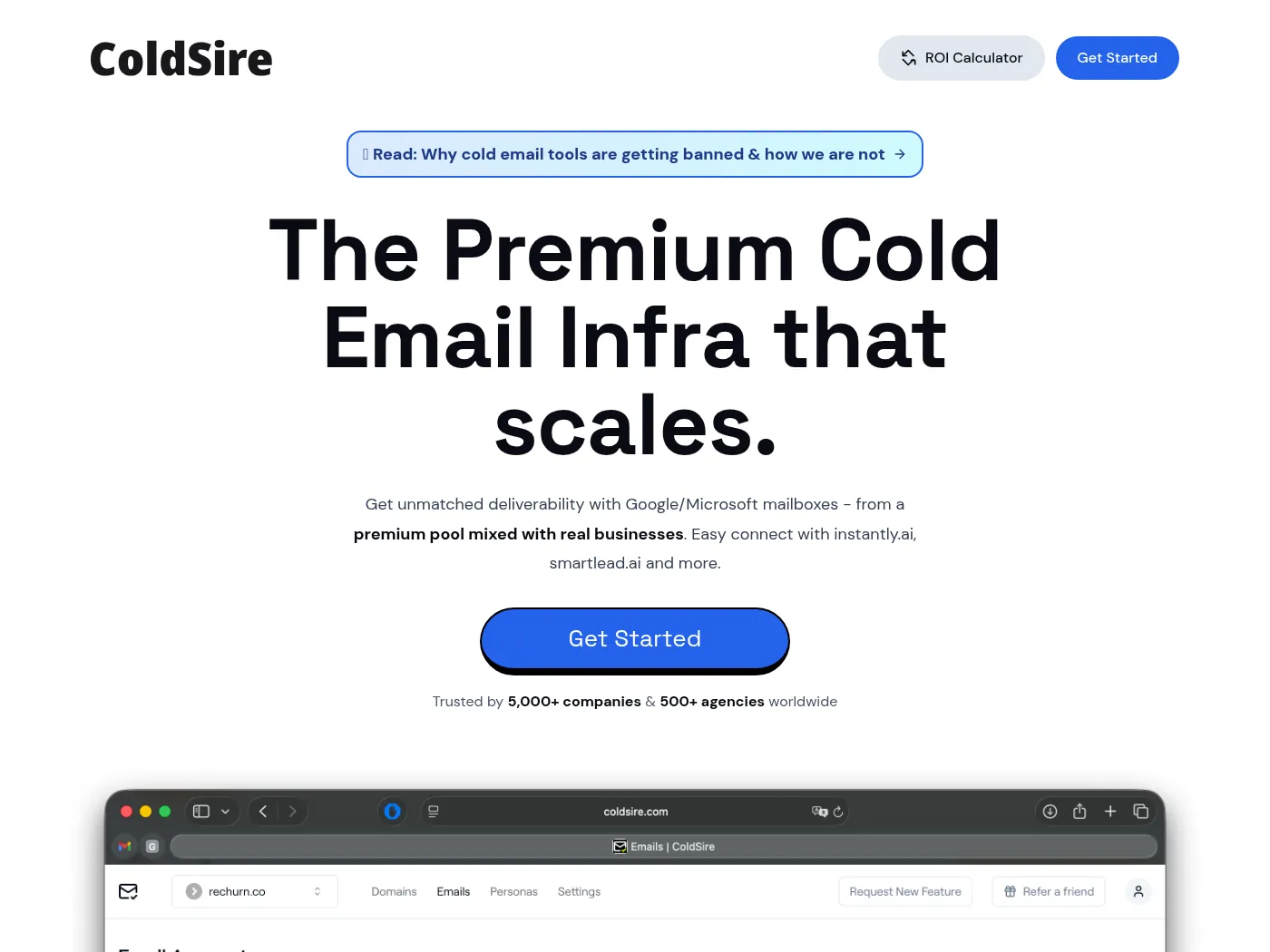 Coldsire Web Replica