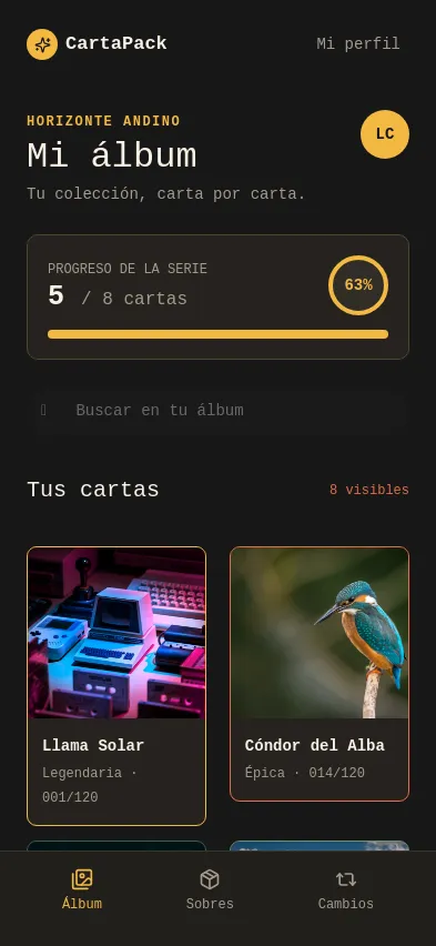 CartaPack Collector