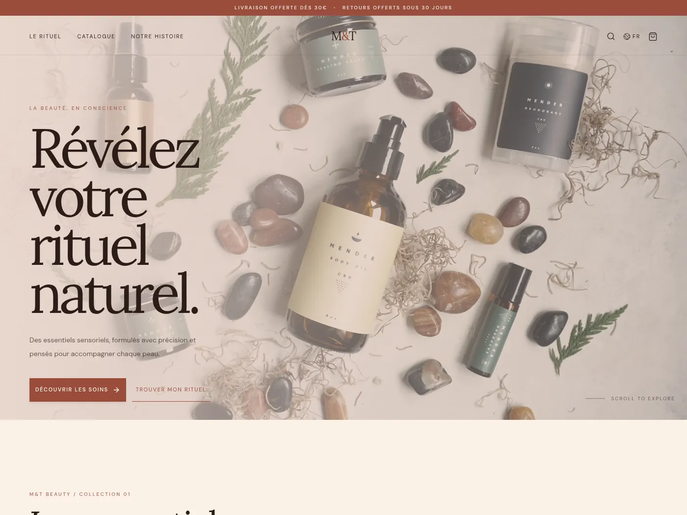 M&T Beauty Ecommerce