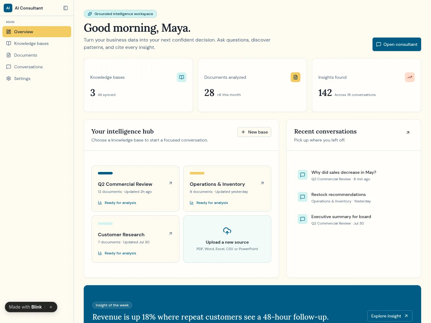 AI Business Consultant