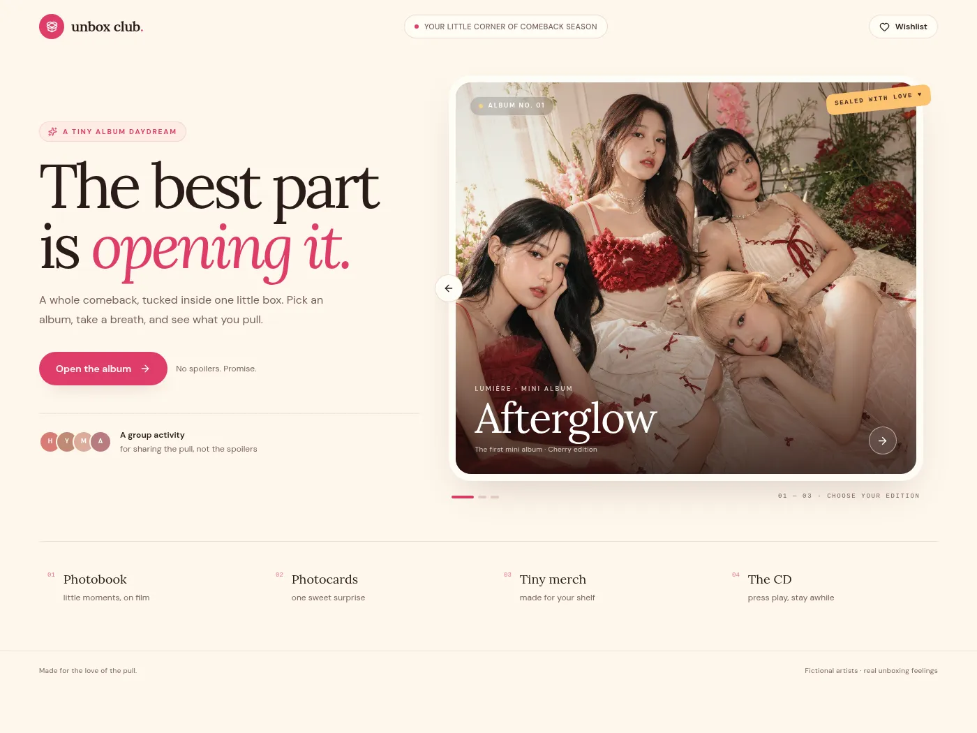Kpop Album Unboxer