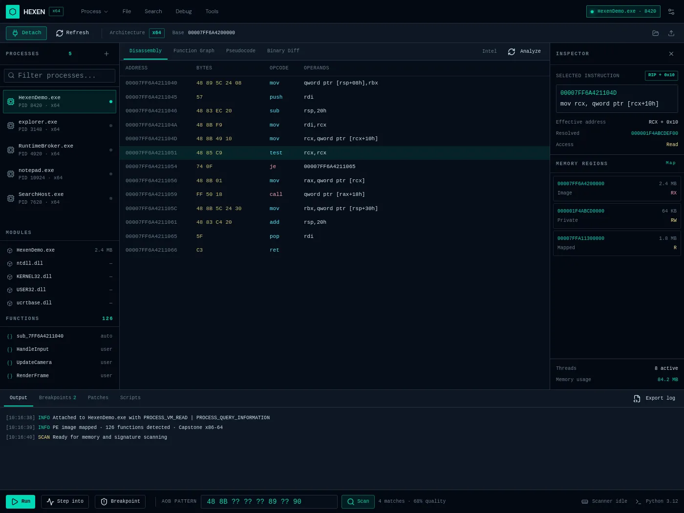 Hexen Reverse-Engineering Suite