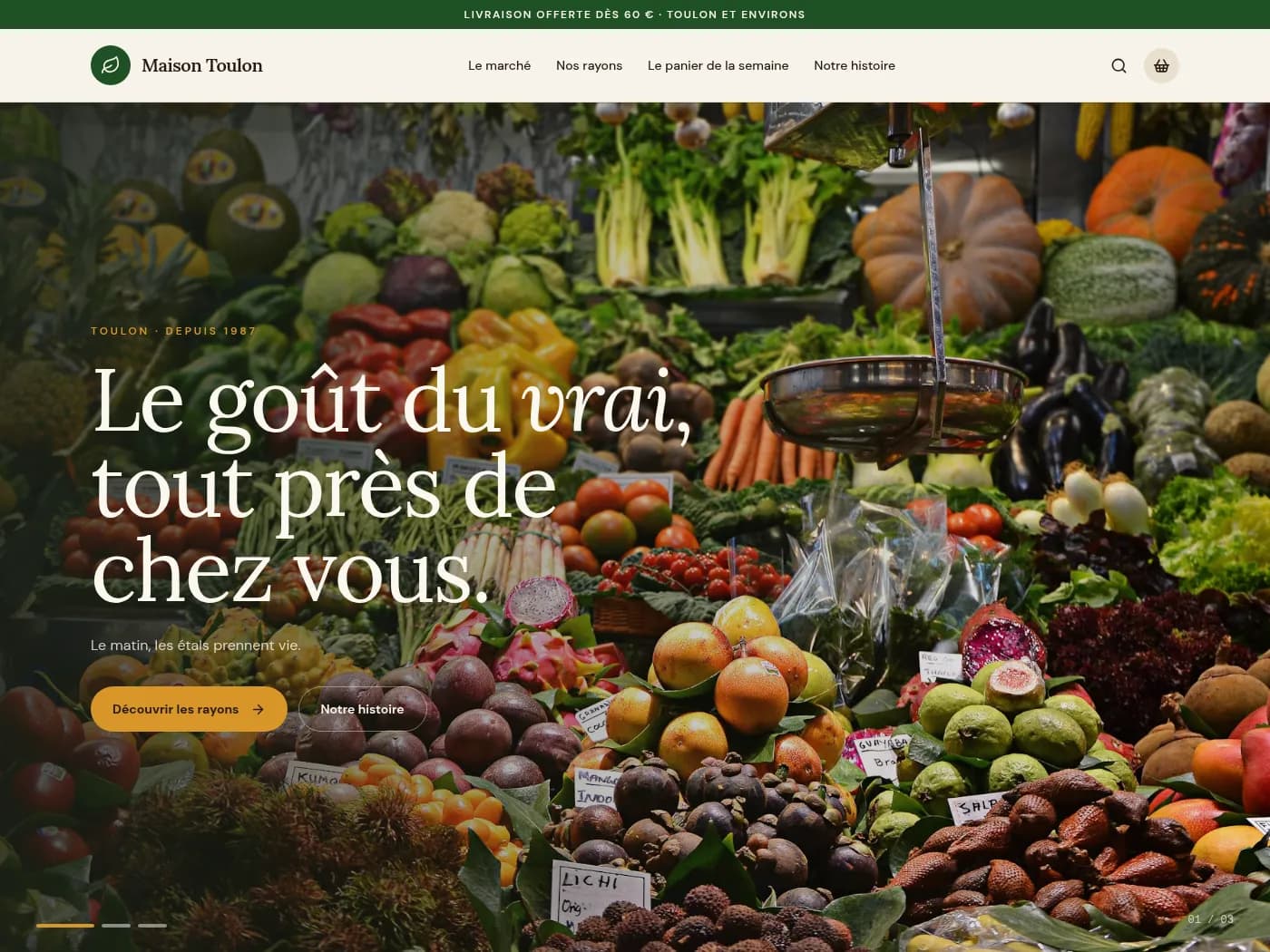 Toulon Grocery Store