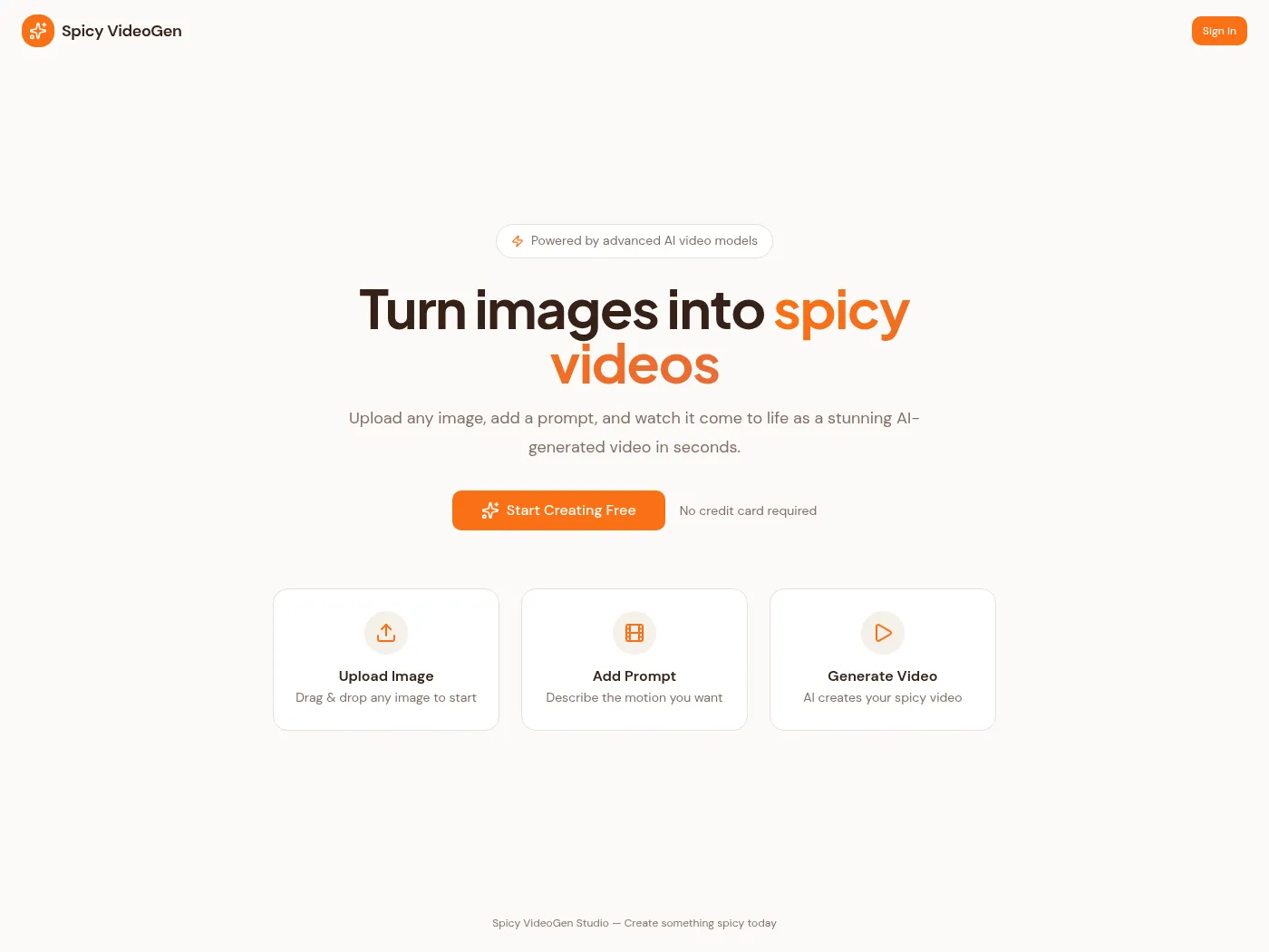 Spicy VideoGen Studio