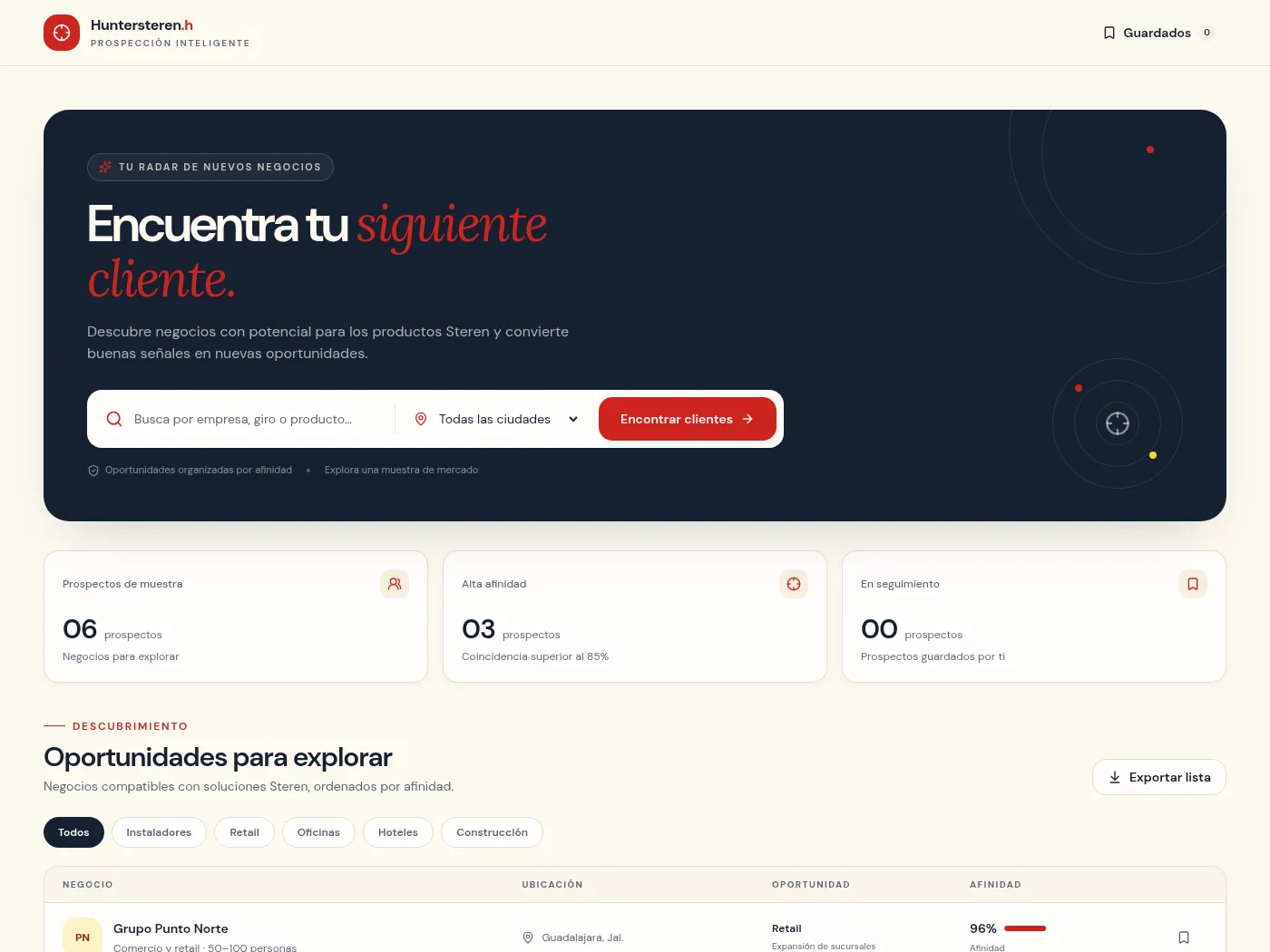 HunterSteren Client Finder