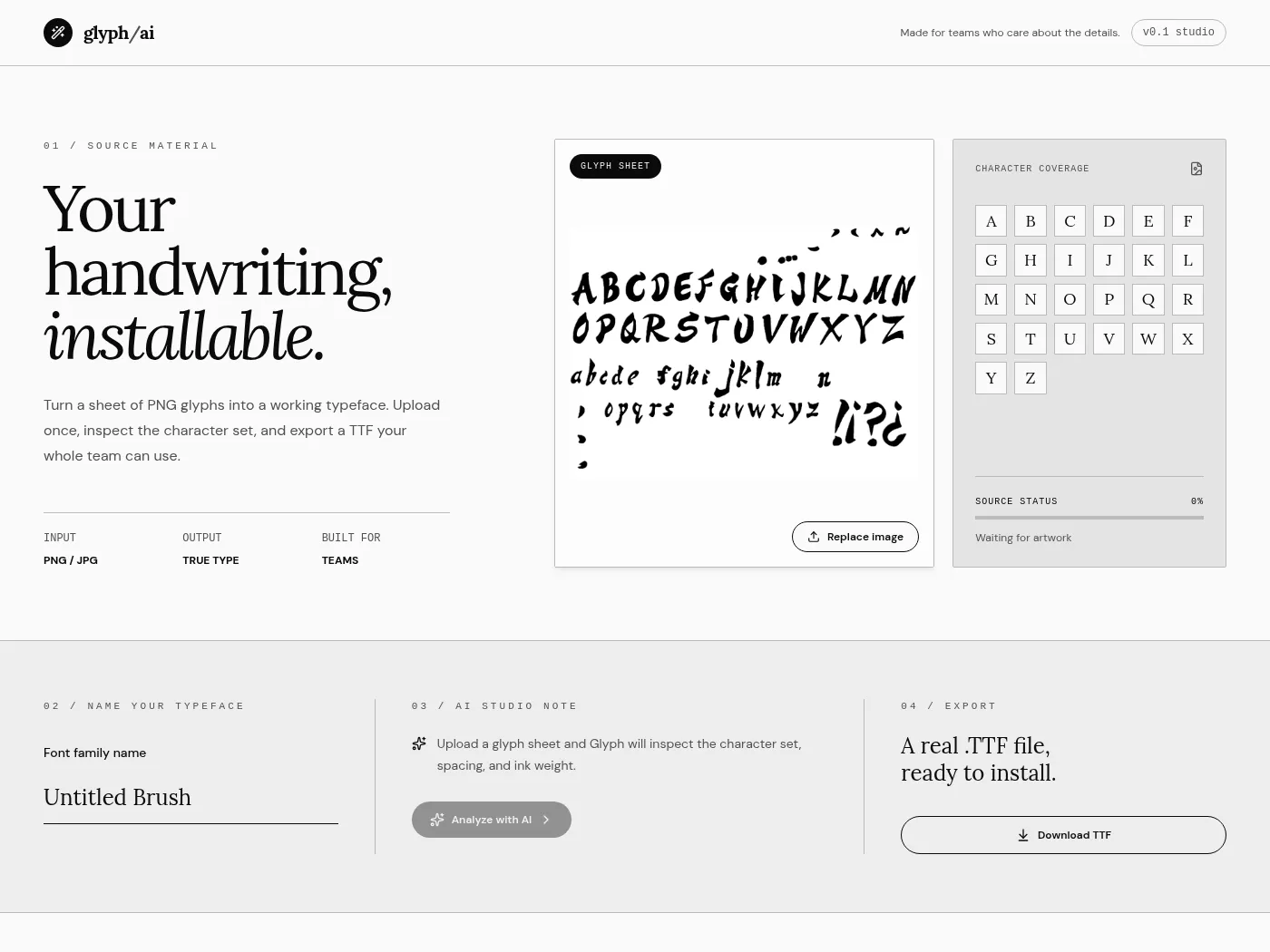 AI Font Generator